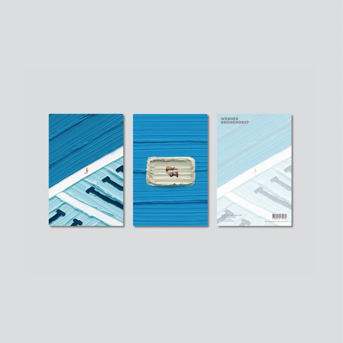 Set of 4 Lenticular Postcard (Official Exhibition Postcards) – Gallery OZ